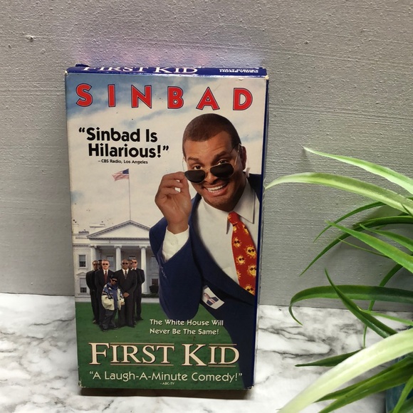 Media | Sinbad In First Kid Vhs Movie | Poshmark